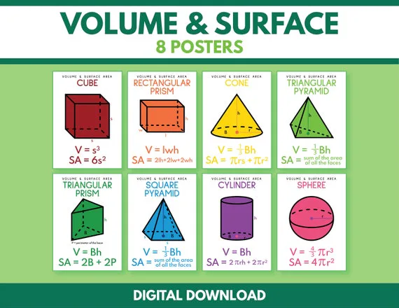 Surface Area of Rectangular and Triangular Prisms 7th Grade Quiz ...