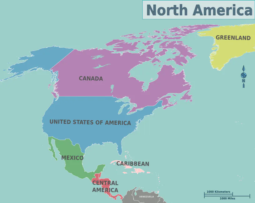 North America, Central America & the Caribbean 7th Grade Quiz | Quizizz