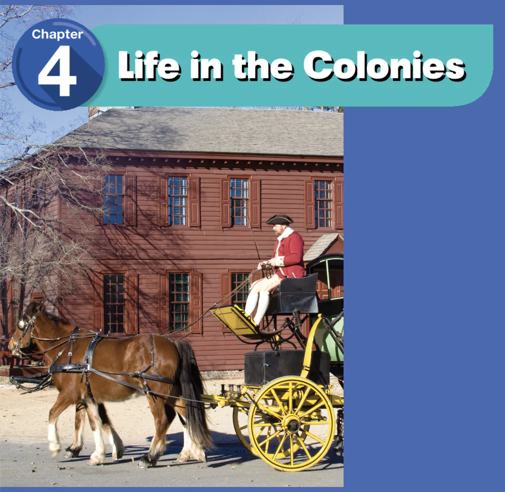 Chapter 4 - Life in the Colonies (Content Test) Quiz