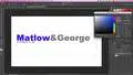 Rocking Out With Photoshop - How to add color treatments to text in ...