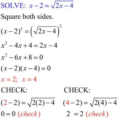 Quarter2 Independent Assignment #7 on Solving Radical Equations 10th ...