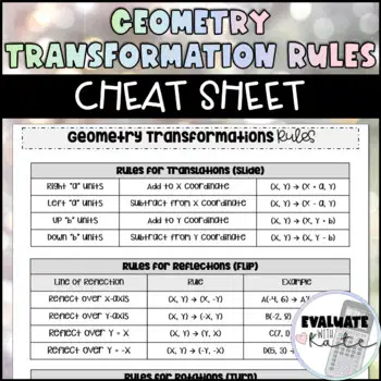 Transformation Rules Quiz