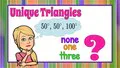 How Many Unique Triangles 10th - 12th Grade Video | Quizizz