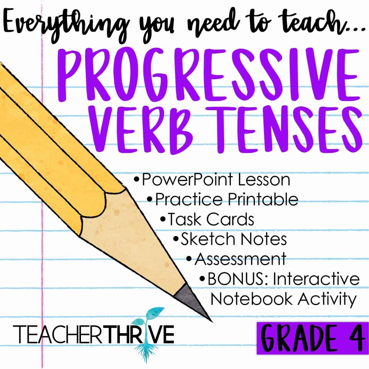 U3W4 Progressive Verb Tenses 4th Grade Quiz | Wayground (formerly Quizizz)