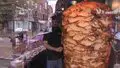 Kebab shop with chefs preparing shish and doner kebabs Interactive Video