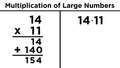 Multiplication of Large Numbers 11th Grade - University Video | Quizizz
