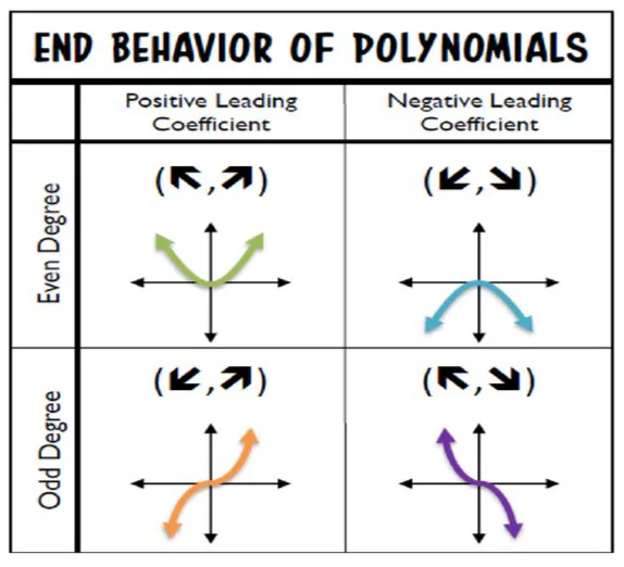 Polynomial Function Graphs Flashcards