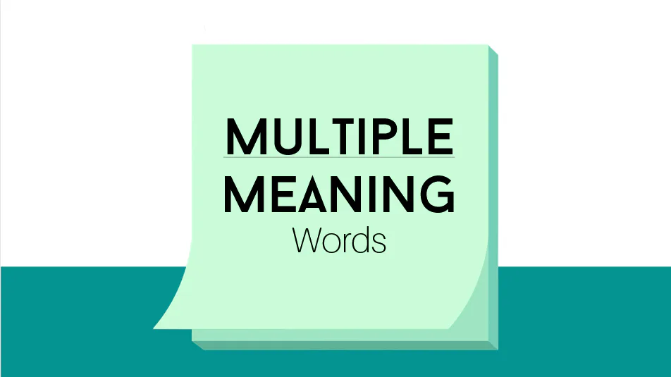 Multiple Meaning Words Quiz Quiz