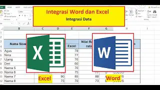 Quiz Integrasi Data antara Word dan Excel Kuis