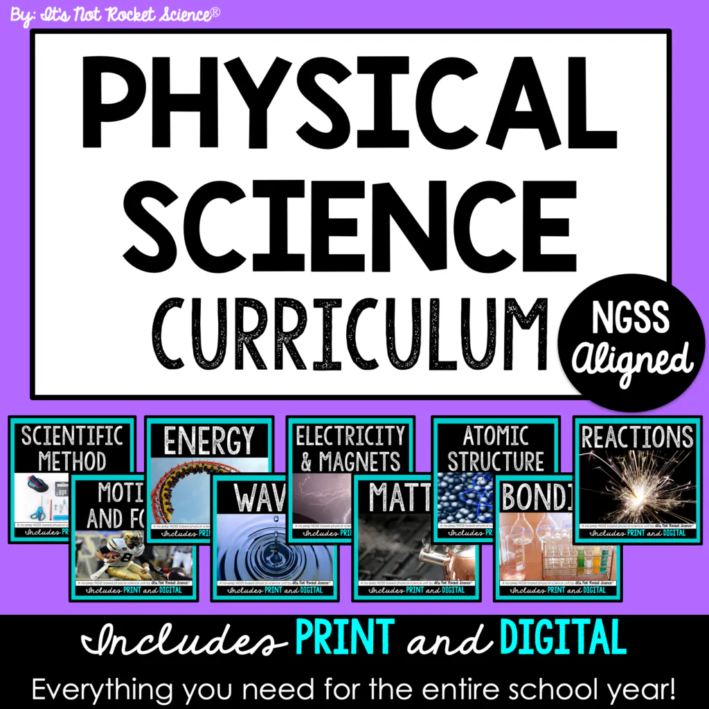 8th Physical Science Review Flashcards