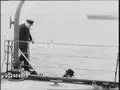 Franklin D Roosevelt, Winston Churchill Aboard Ship Video