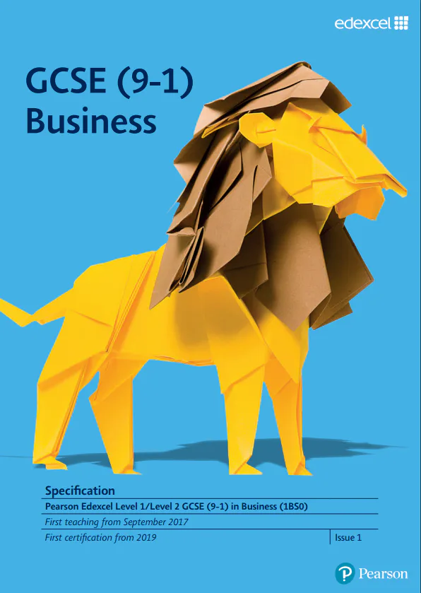 Edexcel Business Types Flashcard Flashcard