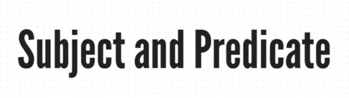 Simple and complete subject and predicate. Quiz