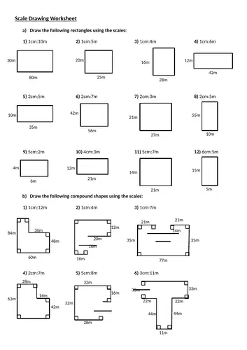 Scale Drawings Quiz