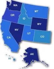 States and capitals west region :3 Quiz