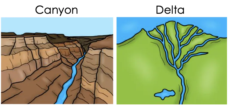 Weathering, Erosion, Deposition Flashcards