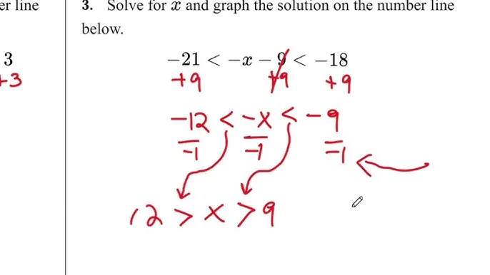 Solving Equations and Inequalities Quiz