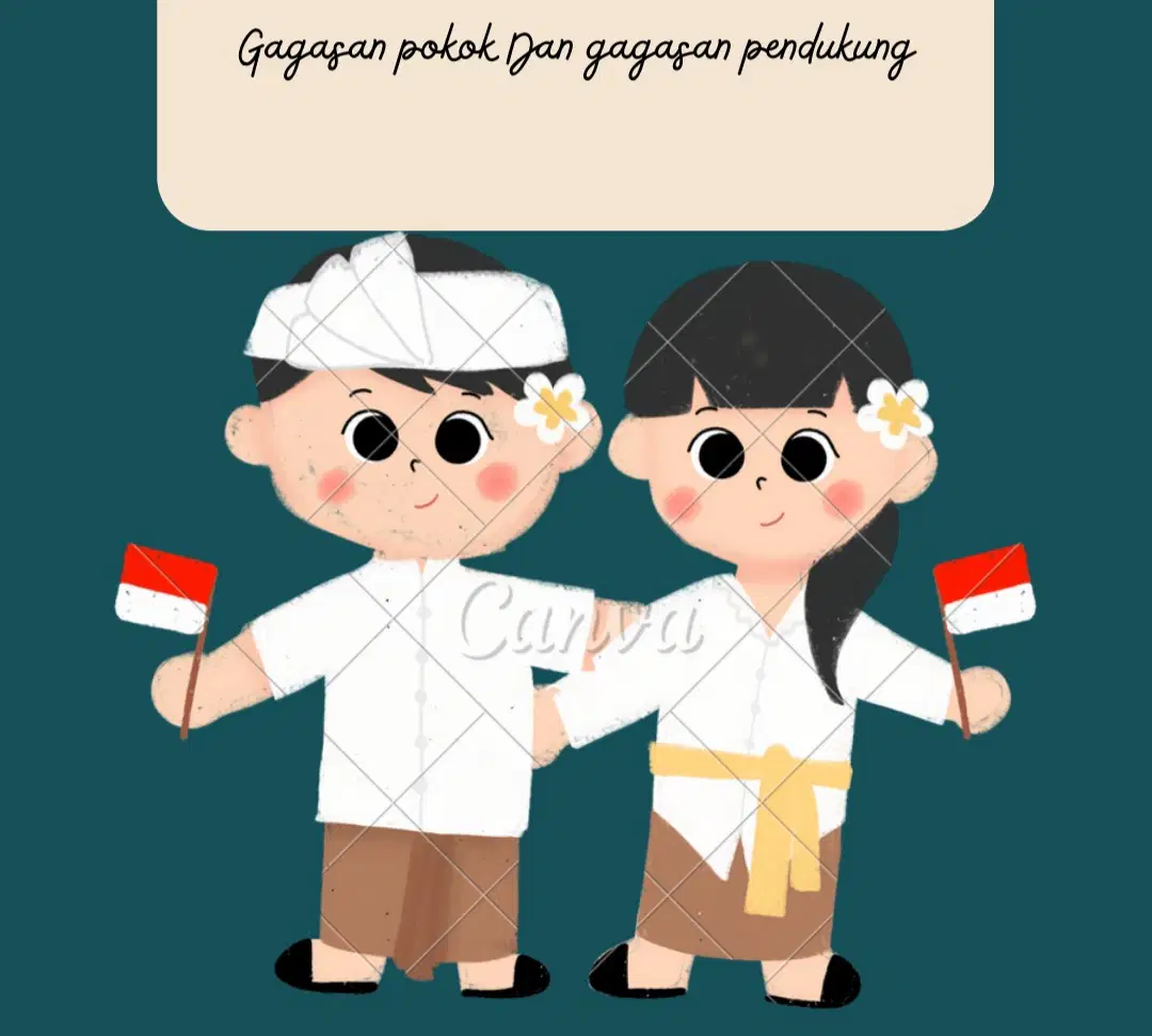 Gagasan pokok dan gagasan pendukung Kuis