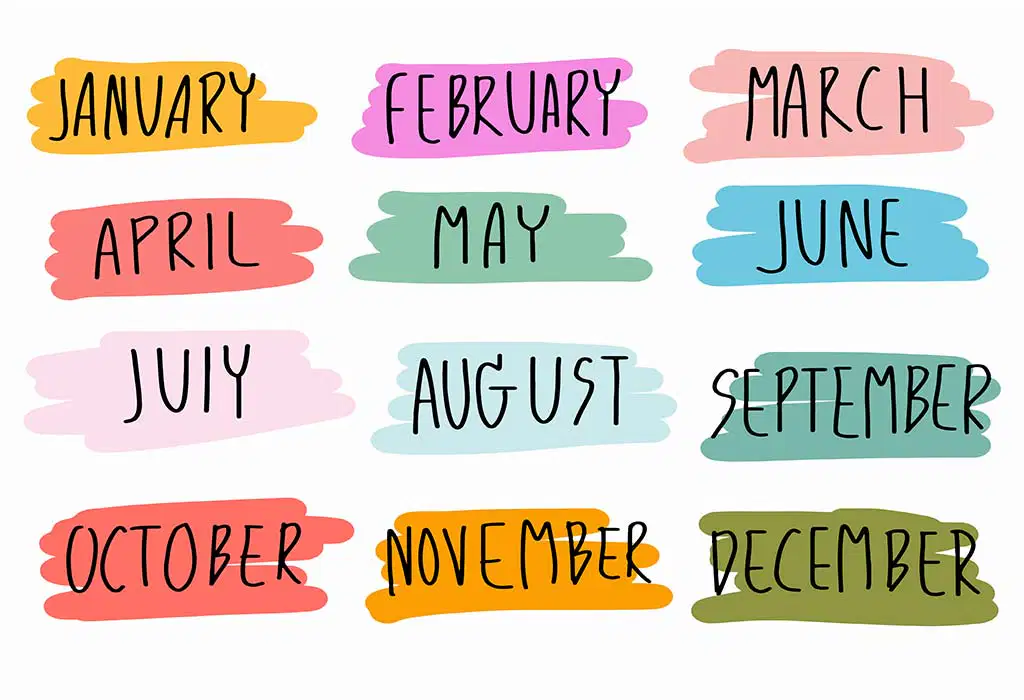 Months of the Year Quiz