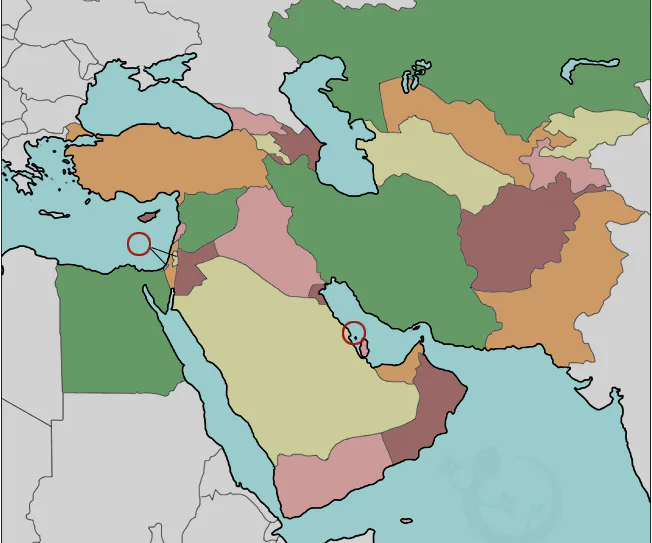 Middle East Countries Quiz 9th - 12th Grade Quiz | Wayground (formerly ...