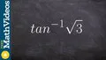 Evaluating Inverse Trigonometric Functions 11th Grade - University ...