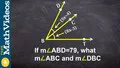 Finding the measure of an angle using angle addition theorem 11th Grade ...