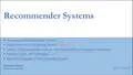 Recommender Systems Complete Course Beginner to Advanced - Basics of ...
