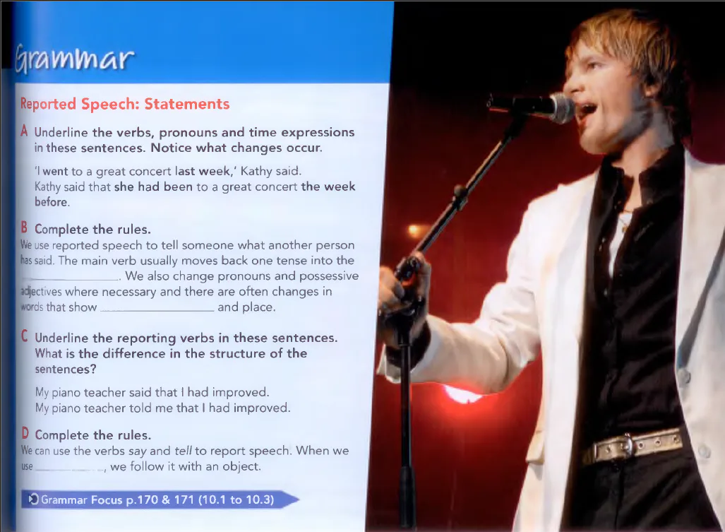 Mastering Reported Speech Quiz