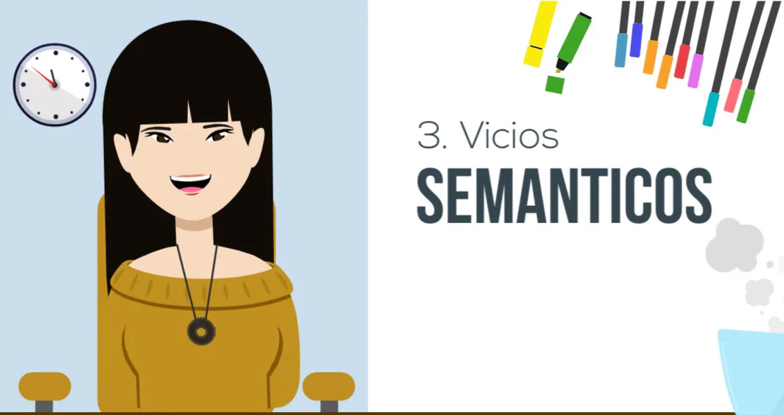 VICIOS SEMANTICOS EN EL LENGUAJE 11th Grade Quiz | Wayground