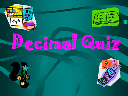 Decimal Mixed Review Quiz