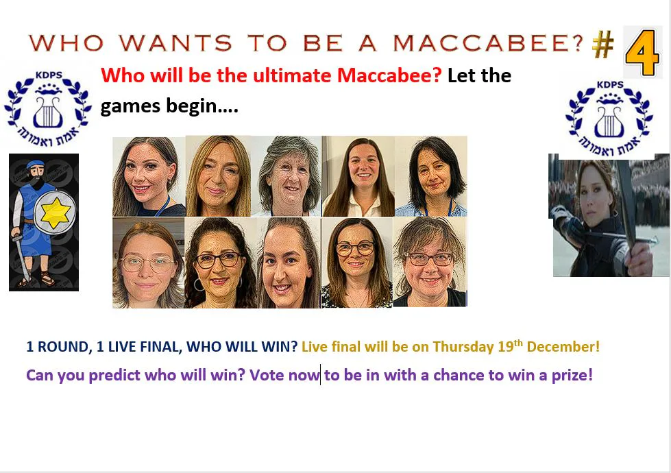 Maccabee Games Quiz 3rd Grade Quiz | Quizizz