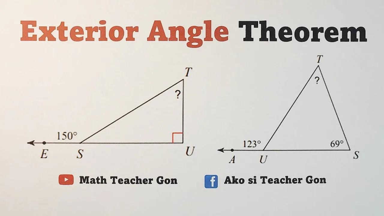 Exterior Angle Theorem 10th Grade Quiz | Wayground