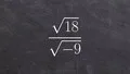 Pre-Calculus-Simplifying a rational expression with an imaginary root ...