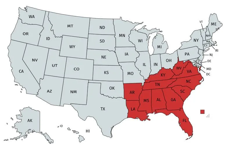 Southern States & Capitals 5th Grade Flashcard | Wayground