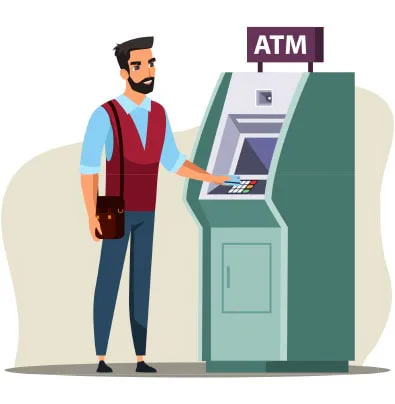 Input, Process and Output in ATM machine Quiz