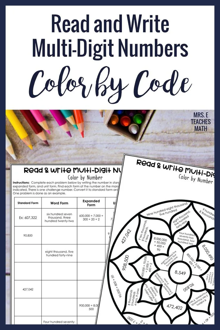Read and Write Multidigit Numbers Quiz