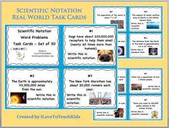 Scientific Notation Real World 8th Grade Quiz | Quizizz
