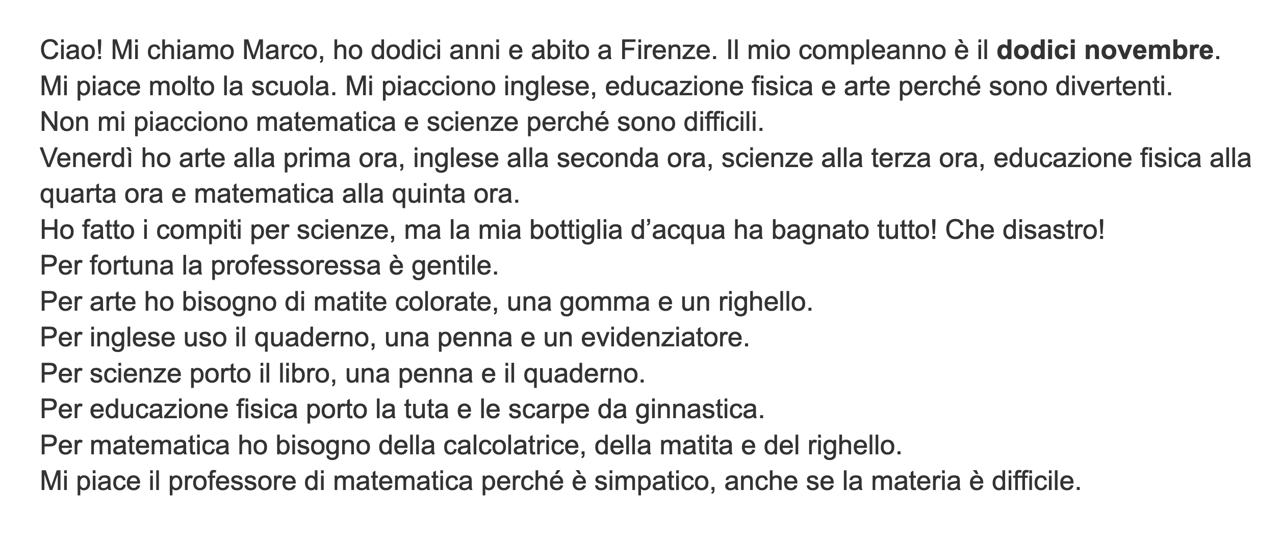 Emma's Letter Quiz Quiz