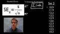 Standard Error 9th - 10th Grade Video | Quizizz