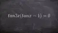 Solve a trigonometric equation using tangent 11th Grade - University ...