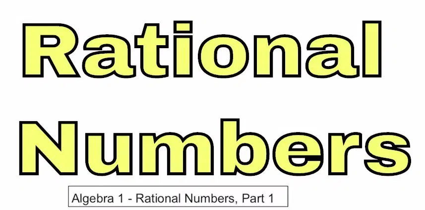 rational numbers Quiz