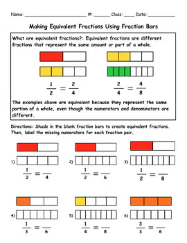 Fraction Bar Equivalent Fractions 4th Grade Quiz | Quizizz