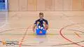 High bounce ball - Bounce under your legs Video