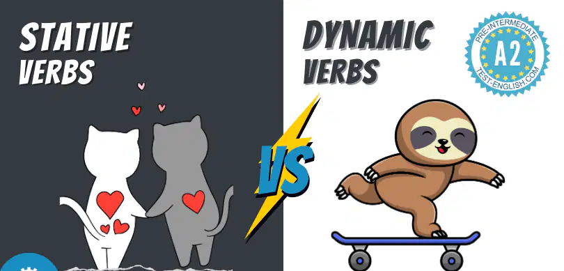 Stative and Dynamic(action) Verbs Quiz