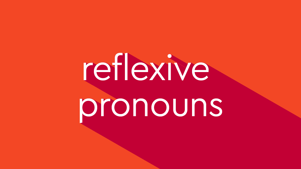 REFLEXIVE PRONOUNS 4th Grade Flashcard | Wayground