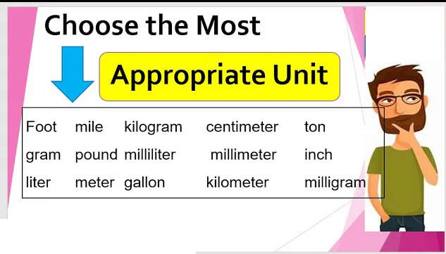 appropriate units of Measurement 6th Grade Flashcard | Wayground