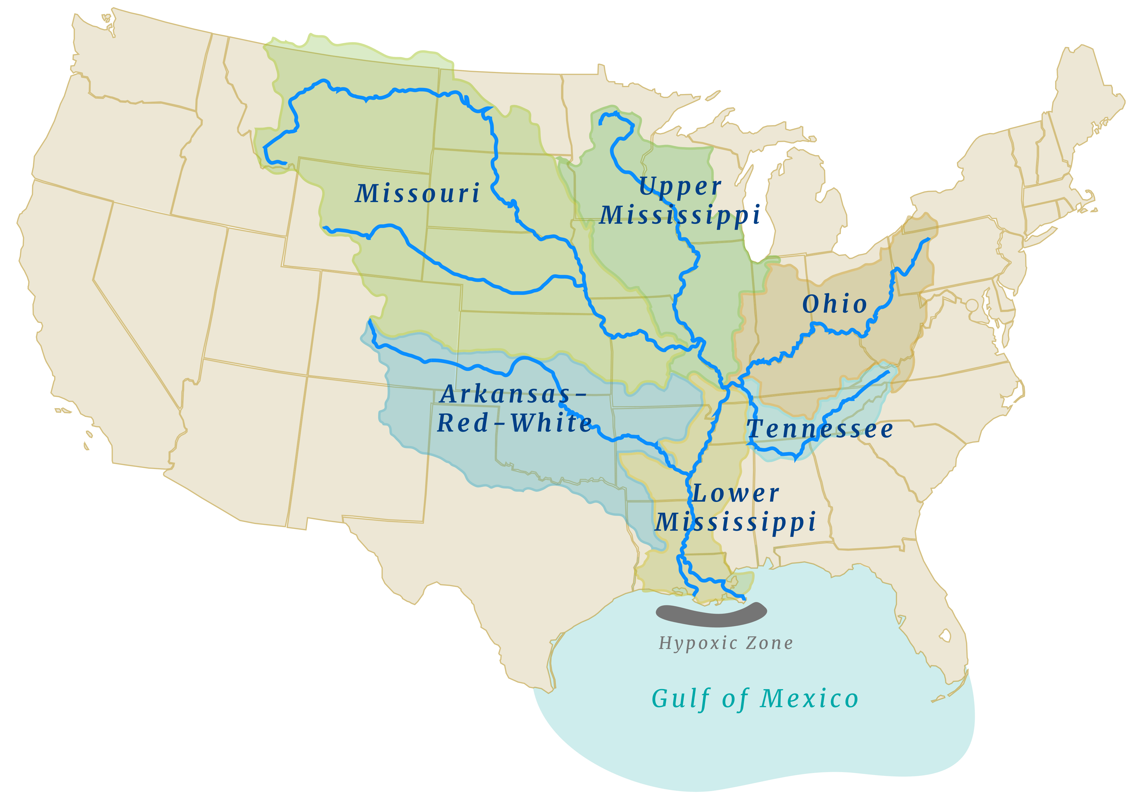 River Basins, Watersheds, Estuaries & Water Distribution Quiz