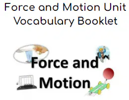 Force and Motion Vocabulary Flashcards