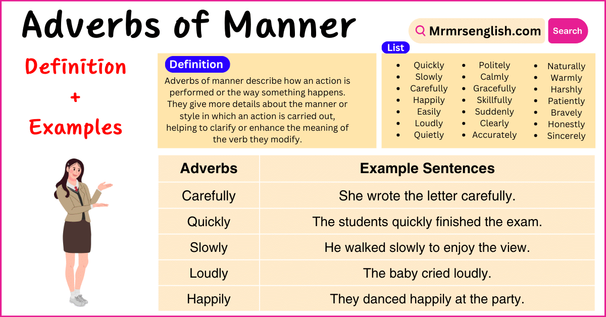 Adjectives and Adverbs Quiz Quiz