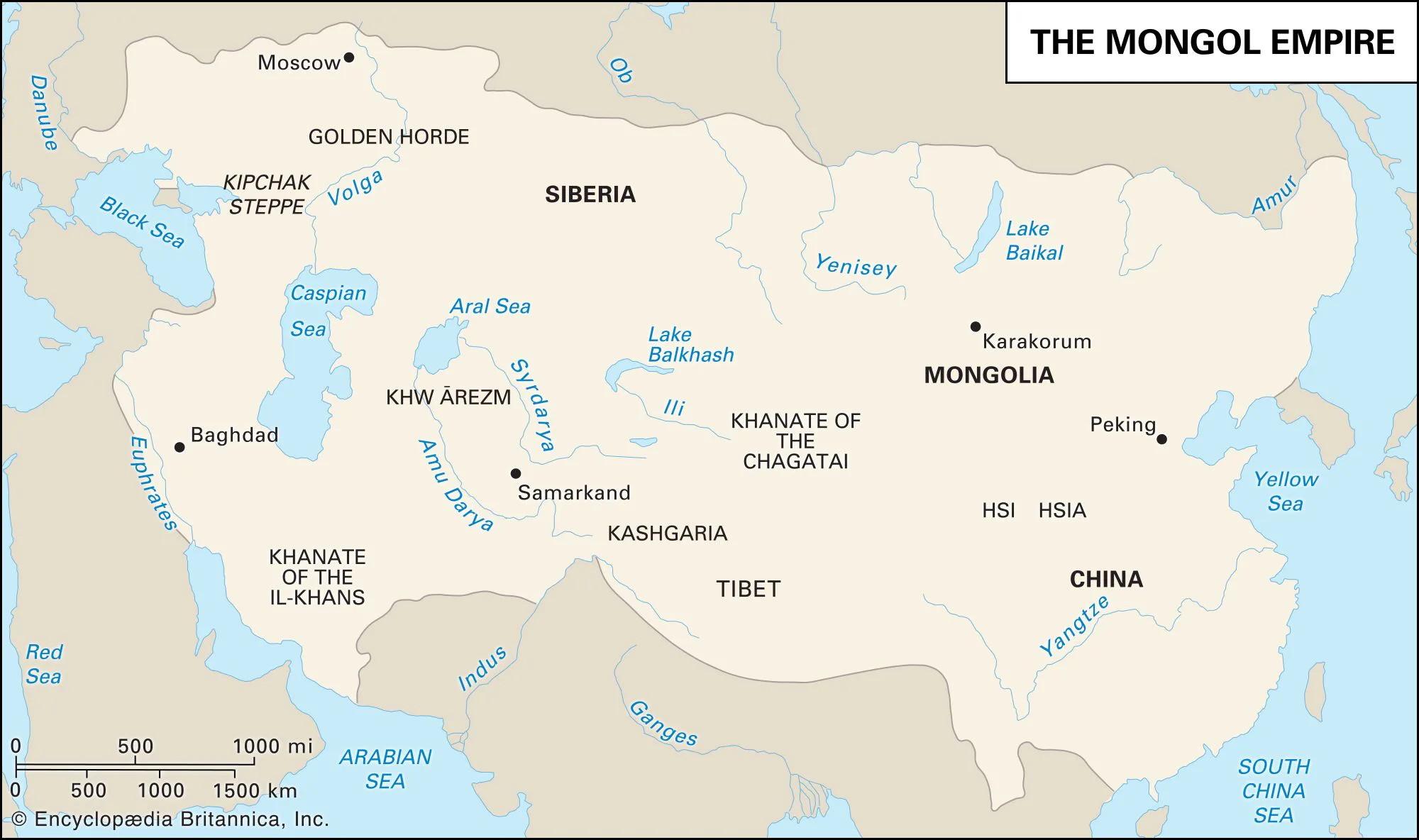 World History A The Grand Duchy of Moscow and the Mongol Empire 12th ...
